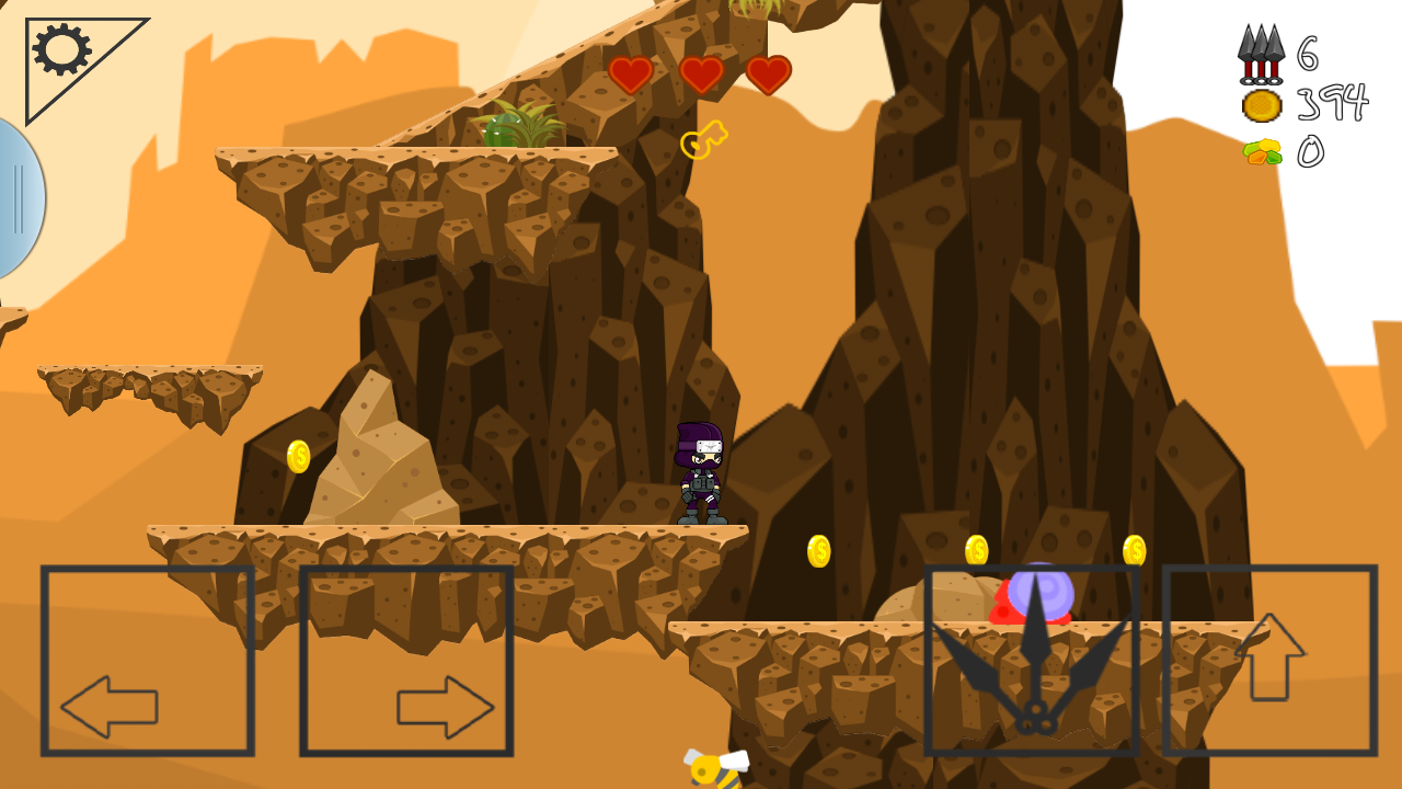 NINJA SIDE 2D : Platform Game: app su Amazon Appstore