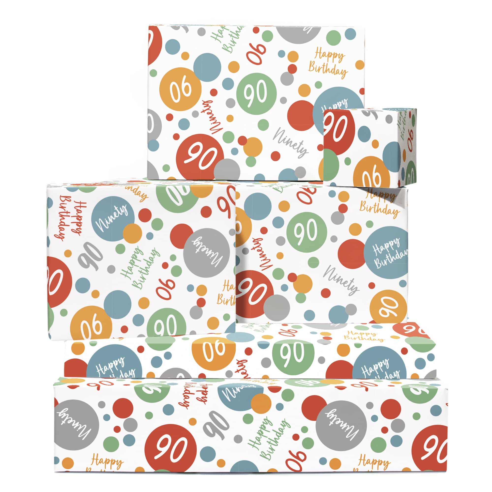 Amazon.com: CENTRAL 23 Wrapping Paper for Men - 6 Sheets of Gift Wrap ...