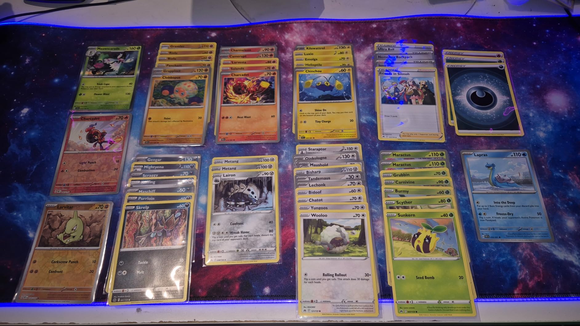 Pokemon TCG - 50 Card Assorted Lot from Every Series, 50 Cards + 3 Rare ...
