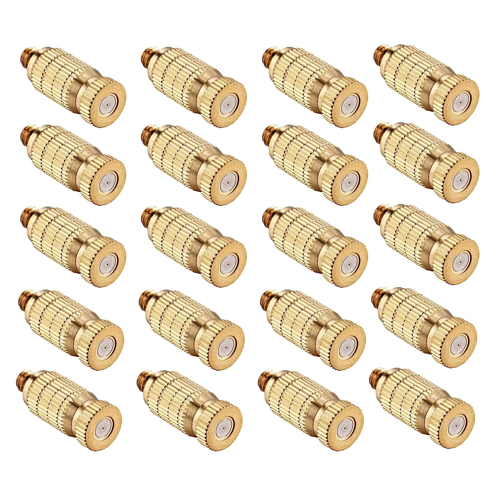 Amazon.com : Wexecon 20pcs High Pressure Atomizer Nozzle Brass Misting ...