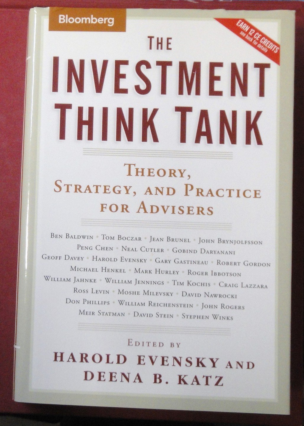 The Investment Think Tank: Theory, Strategy, and Practice For Advisers ...