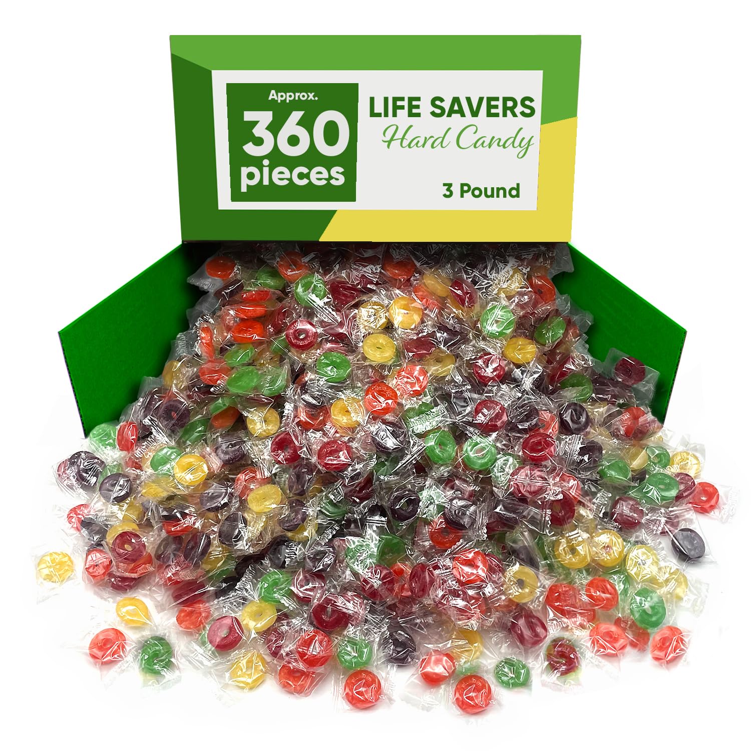 Amazon.com : Lifesvers Individually Wrapped 5 Fruit Flavored Candy for ...