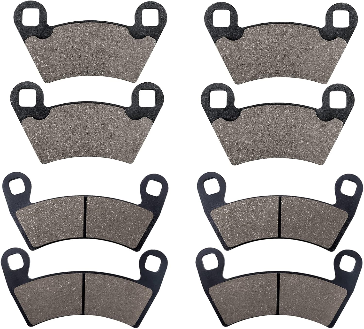 Amazon.com: Front and Rear Brake Pad For Polaris RZR XP 900 Ranger 500 ...