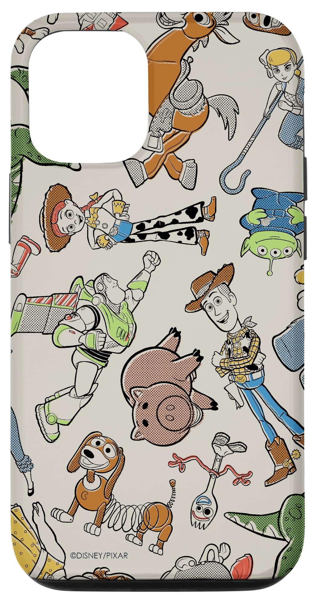 Snapklik.com : Disney And Pixars Toy Story 4 Characters Retro Print ...