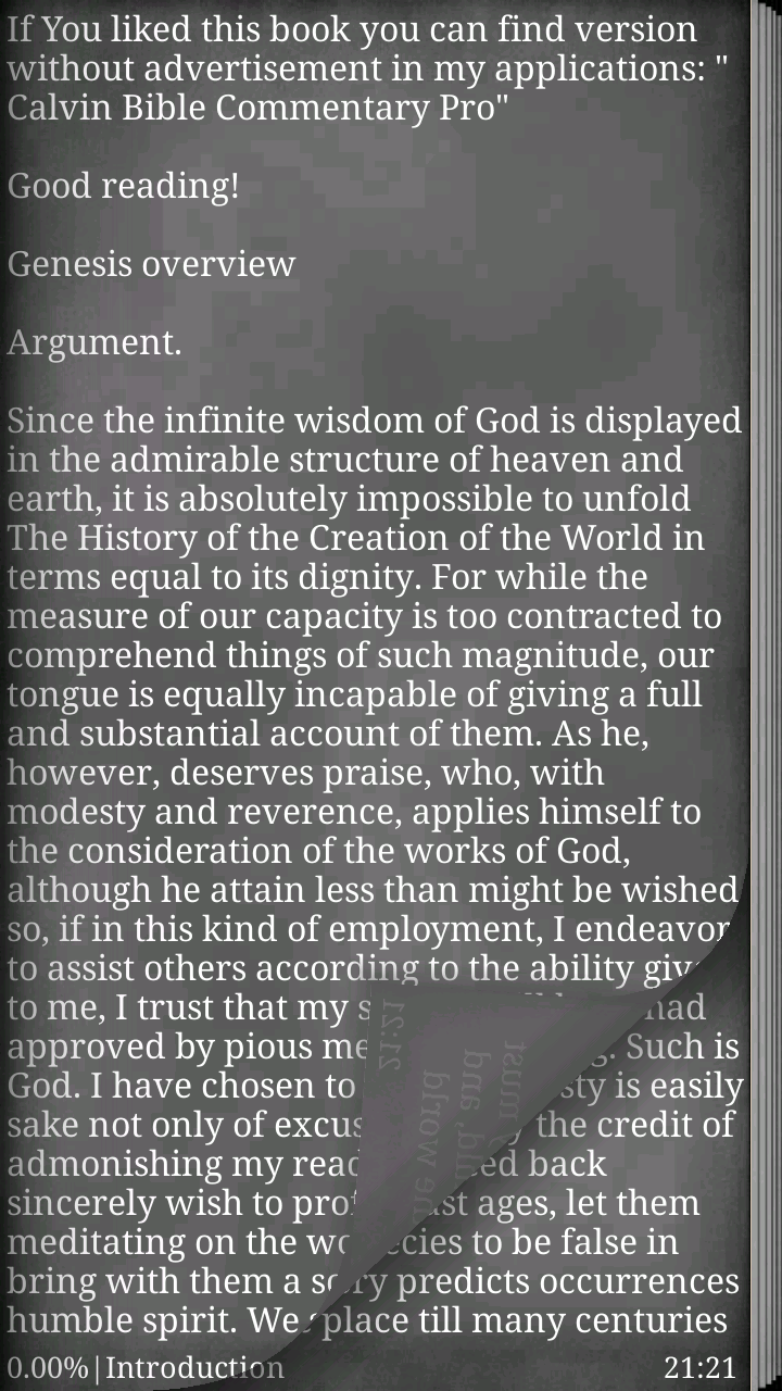 John Calvin's Bible Commentaries - App on Amazon Appstore