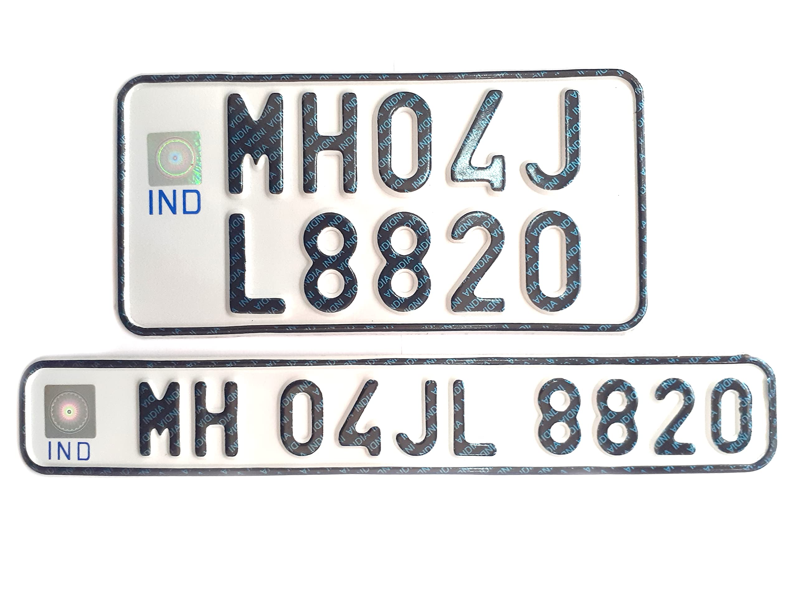 Bike Number Plate Logo Creata Plate | Premium 3D & 4D Number Plates