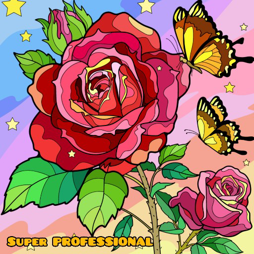 Super Professional Color By Number - App on Amazon Appstore