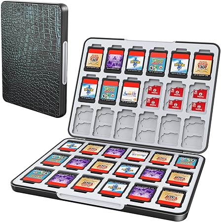Amazon.com: HEIYING Game Card Case for Nintendo Switch& Switch OLED ...