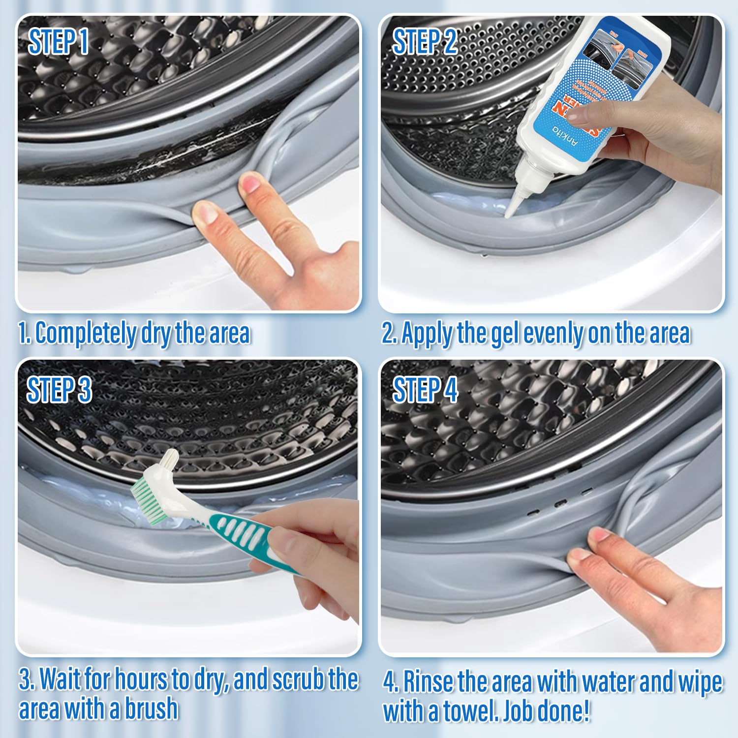 Snapklik.com : Home Remover Gel For Washing Machine, Household Front ...