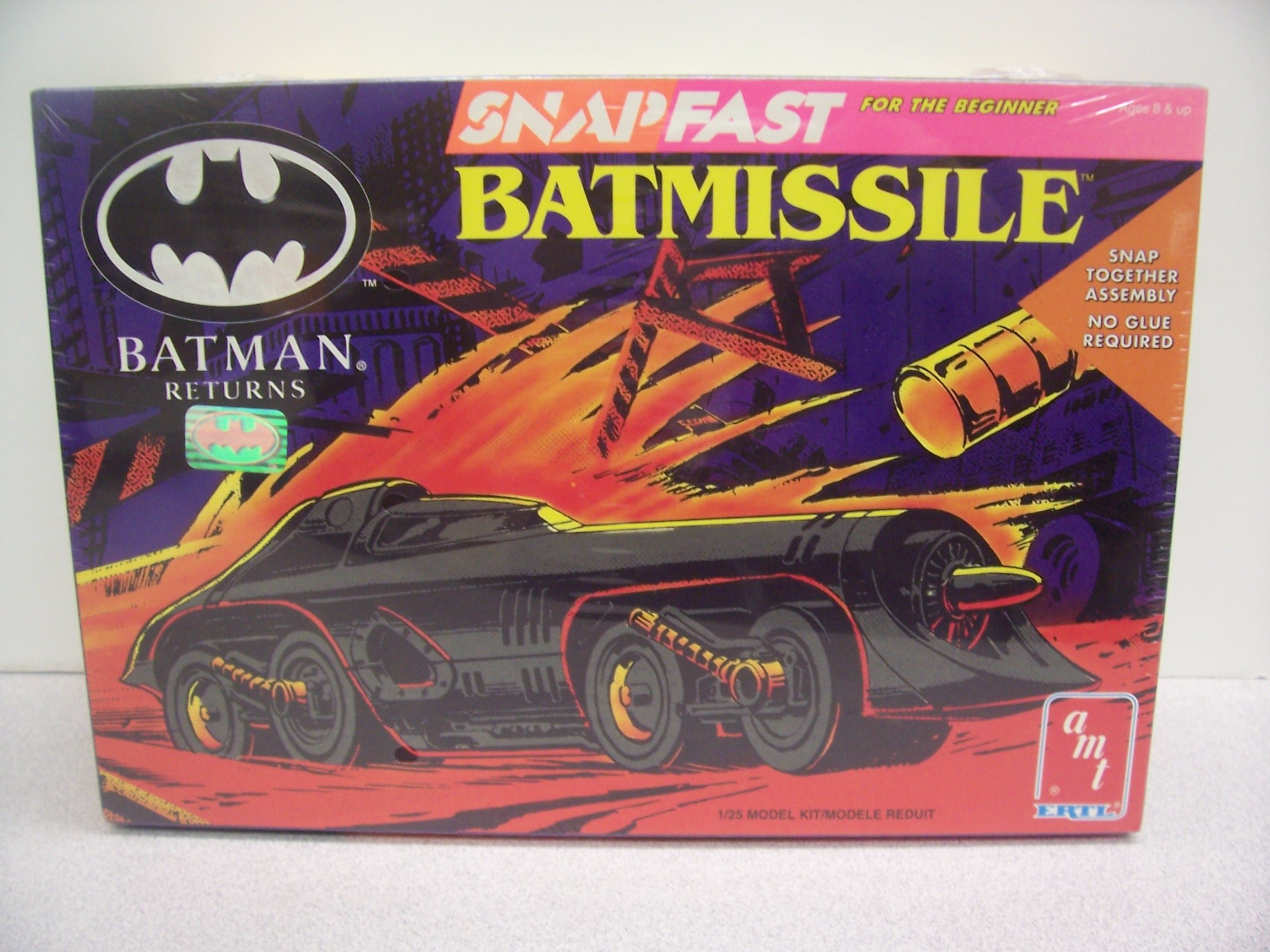 Amazon.com: Batman Returns Batmissile Snap Fast Model Kit : Arts ...