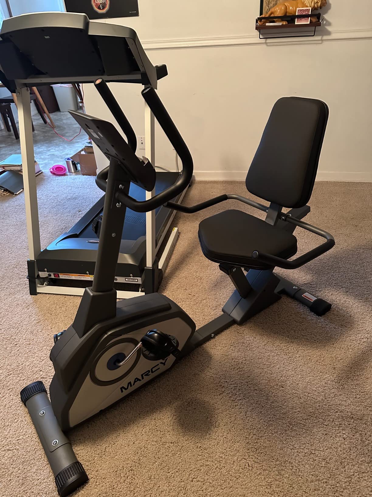$35/mo - Finance Marcy Magnetic Recumbent Exercise Bike with 8 ...