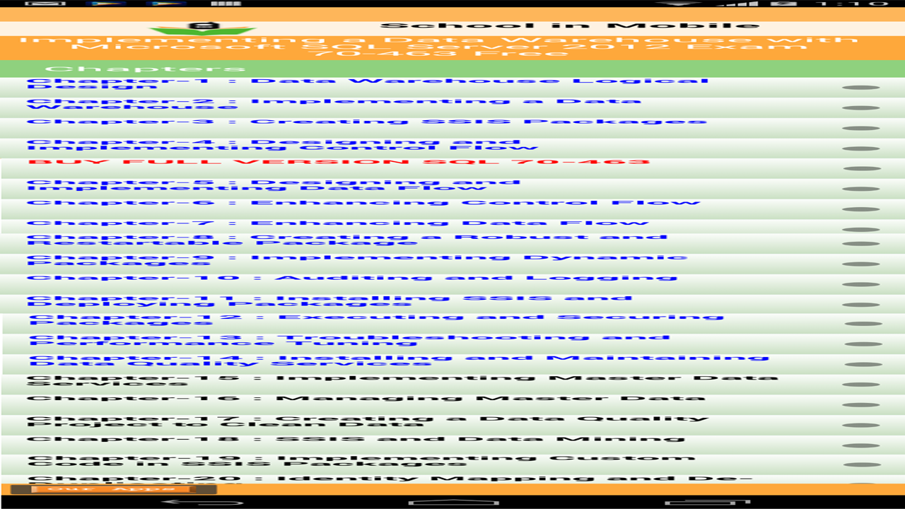 SQL SERVER EXAM 70-463 FREE - App on Amazon Appstore