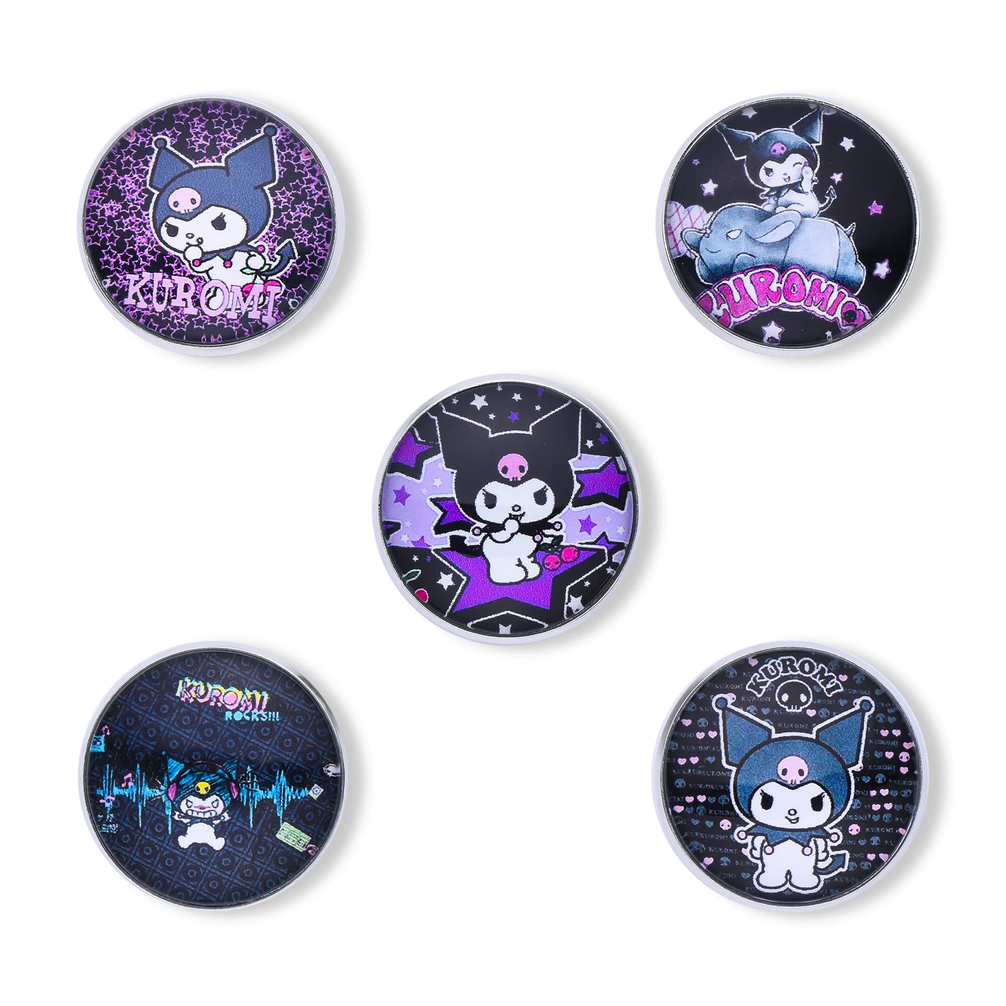 Amazon.com: 5PCS Anime Pins Brooch Cute Glass Lapel Pins for Fans ...