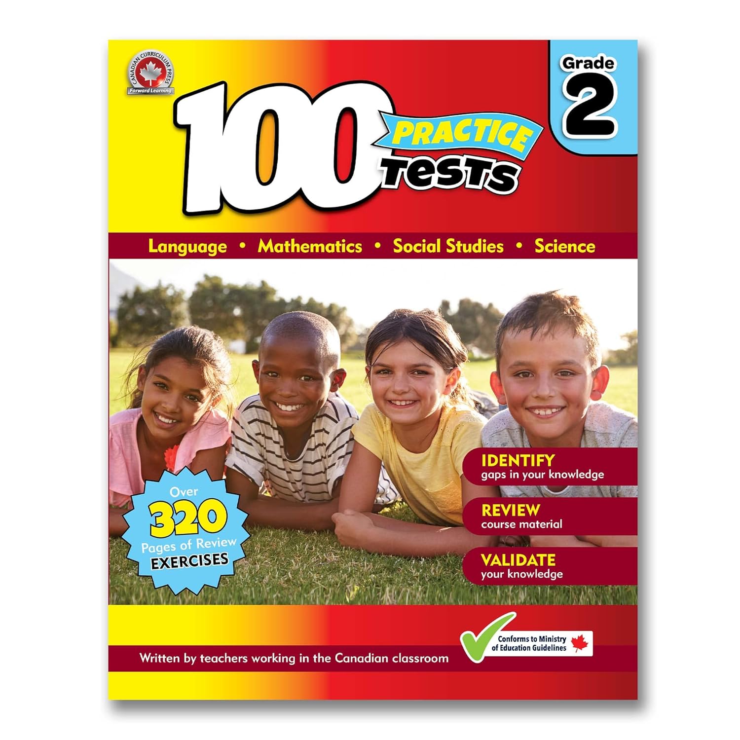 Grade 2 Workbook: Math, Language, Social Studies, Science: 100 Tests ...