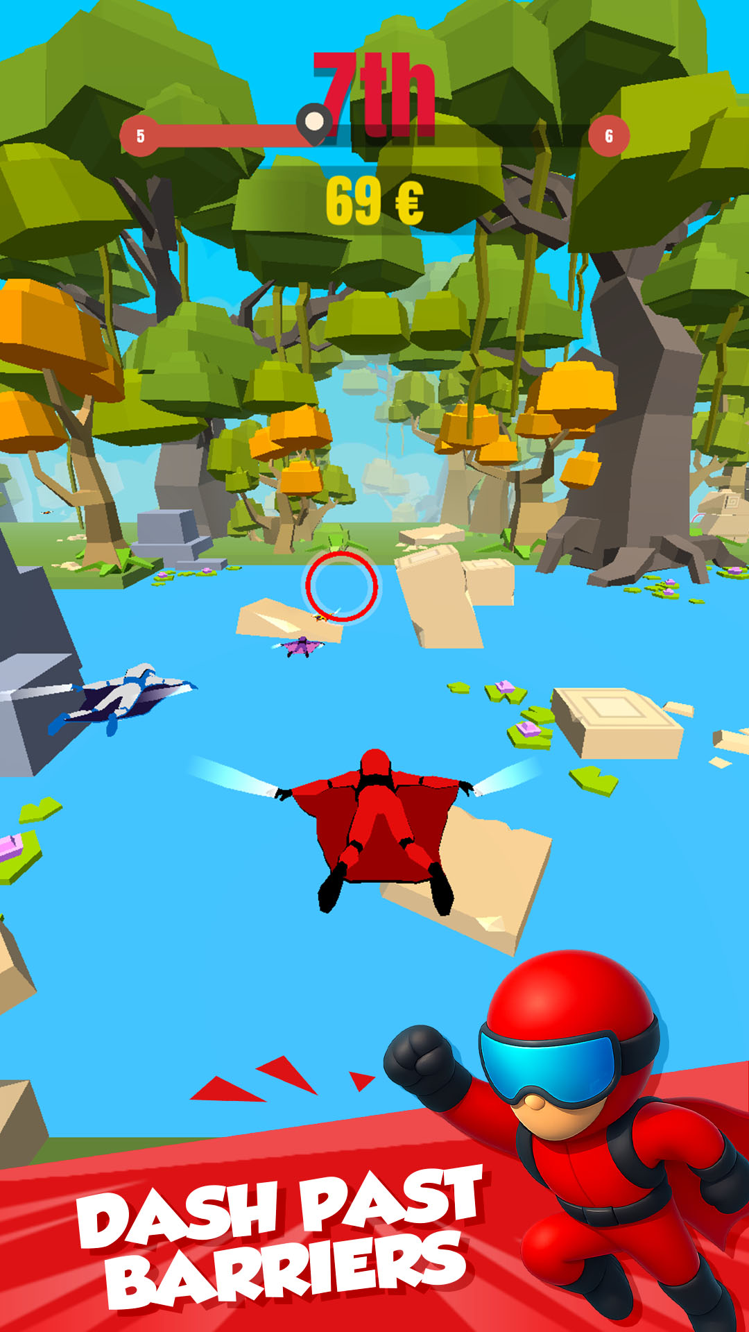 Wing Suit Wind Rider: Flying Game Flight Simulator Skydiving Racing ...