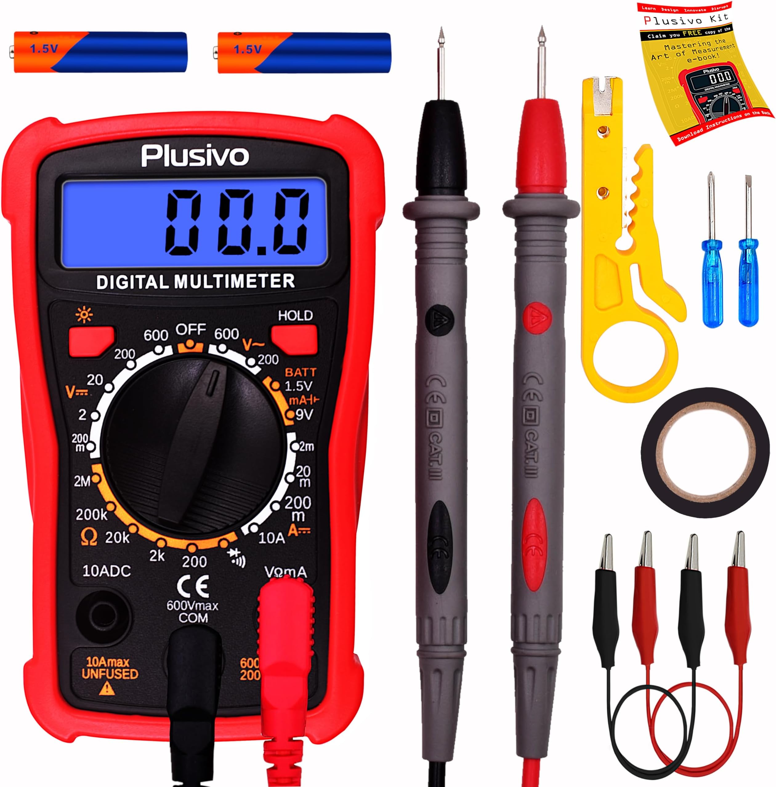 CRAFTSMAN 3482141 8 Function Digital Multimeter - Science Lab ...
