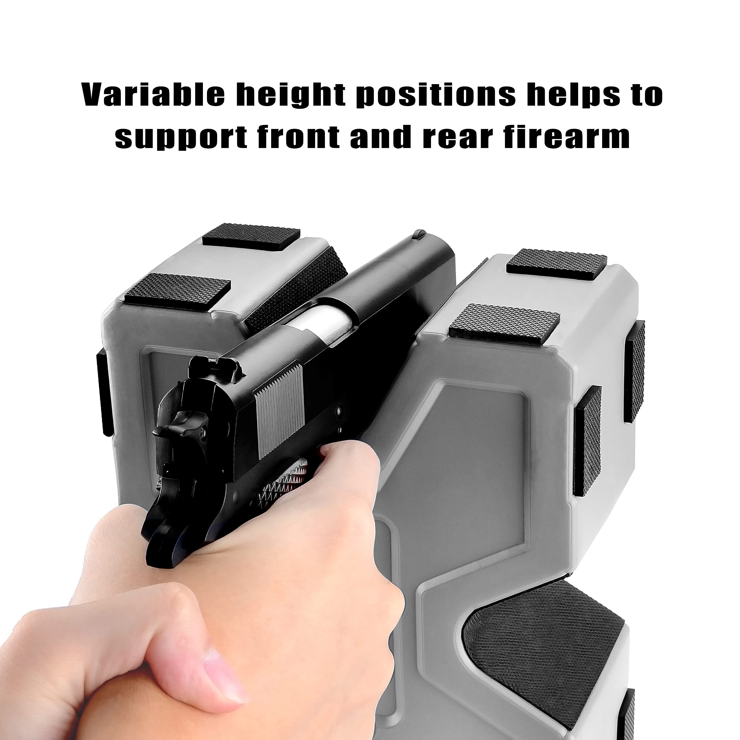 Snapklik.com : Pridefend Shooting Rest Non-Slip Block Bench Rest For ...