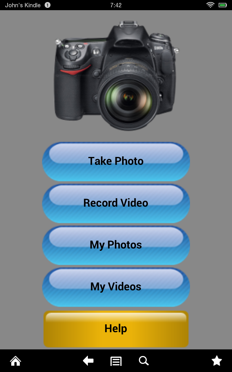 inFOCUS HD Camera (Kindle Tablet Edition) - App on Amazon Appstore