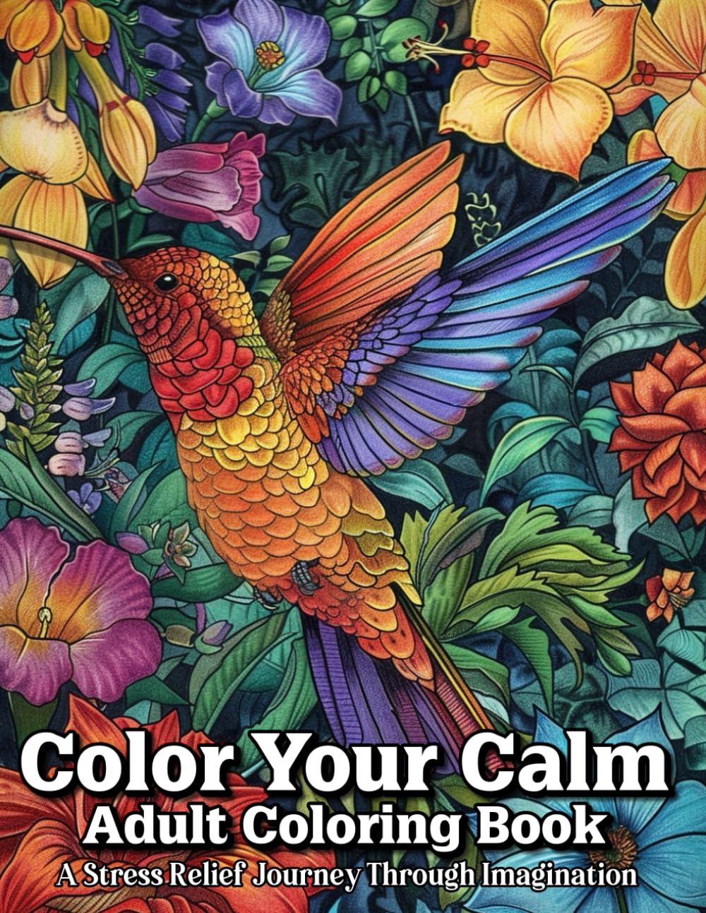 Amazon.com: Color Your Calm. Adult Coloring Book: A Stress Relief ...