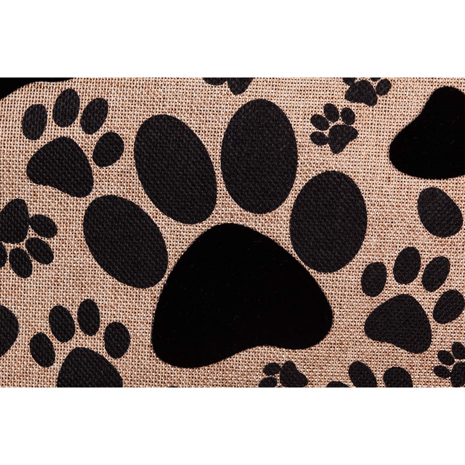 Snapklik.com : Paw Prints Heart Garden Flag 12x18 Double Sided Dog ...