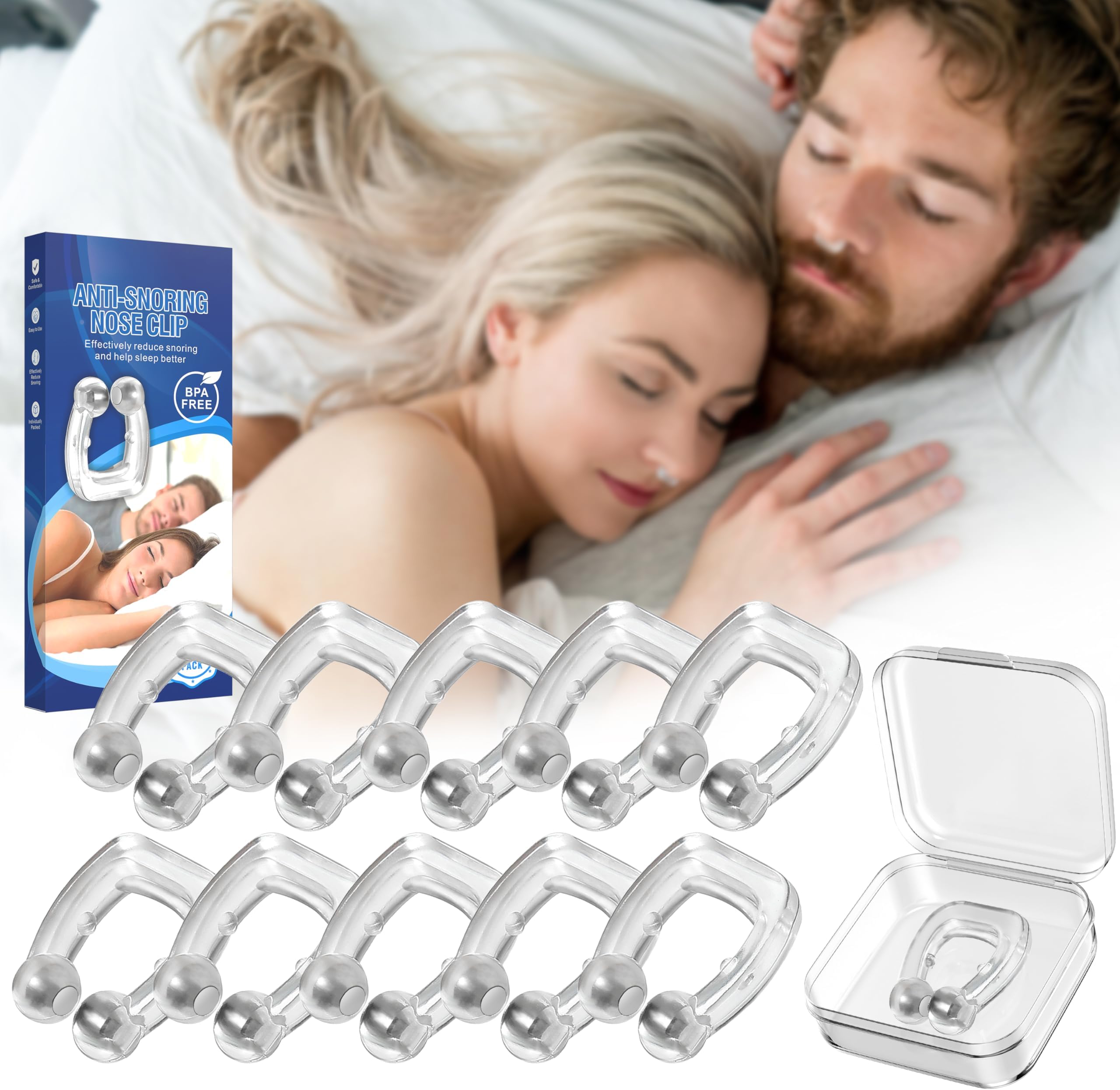 Amazon.com: Anti Snoring Devices, Anskysea Snoring Solution - Silicone ...