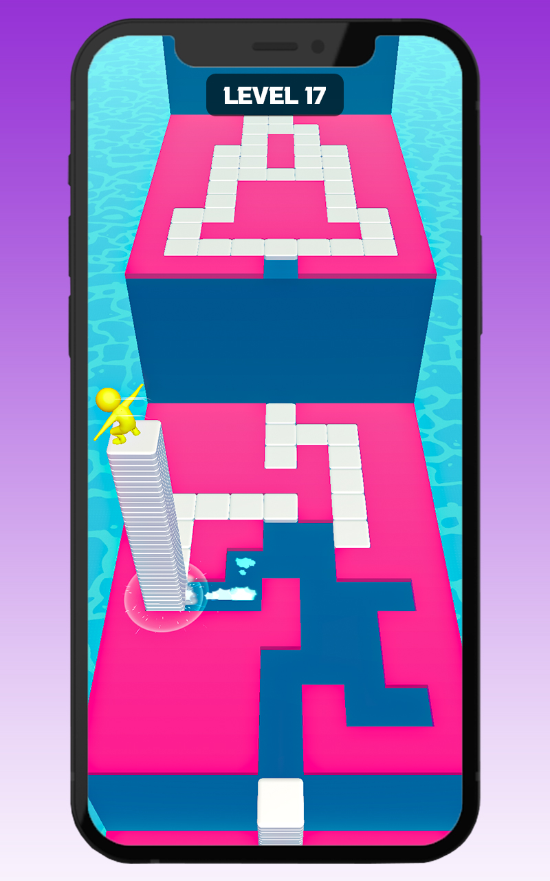 Stack Dash Maze Cube Tower Surfer 3D - Collect Color Cubes Runner Challenge - App on Amazon Appstore