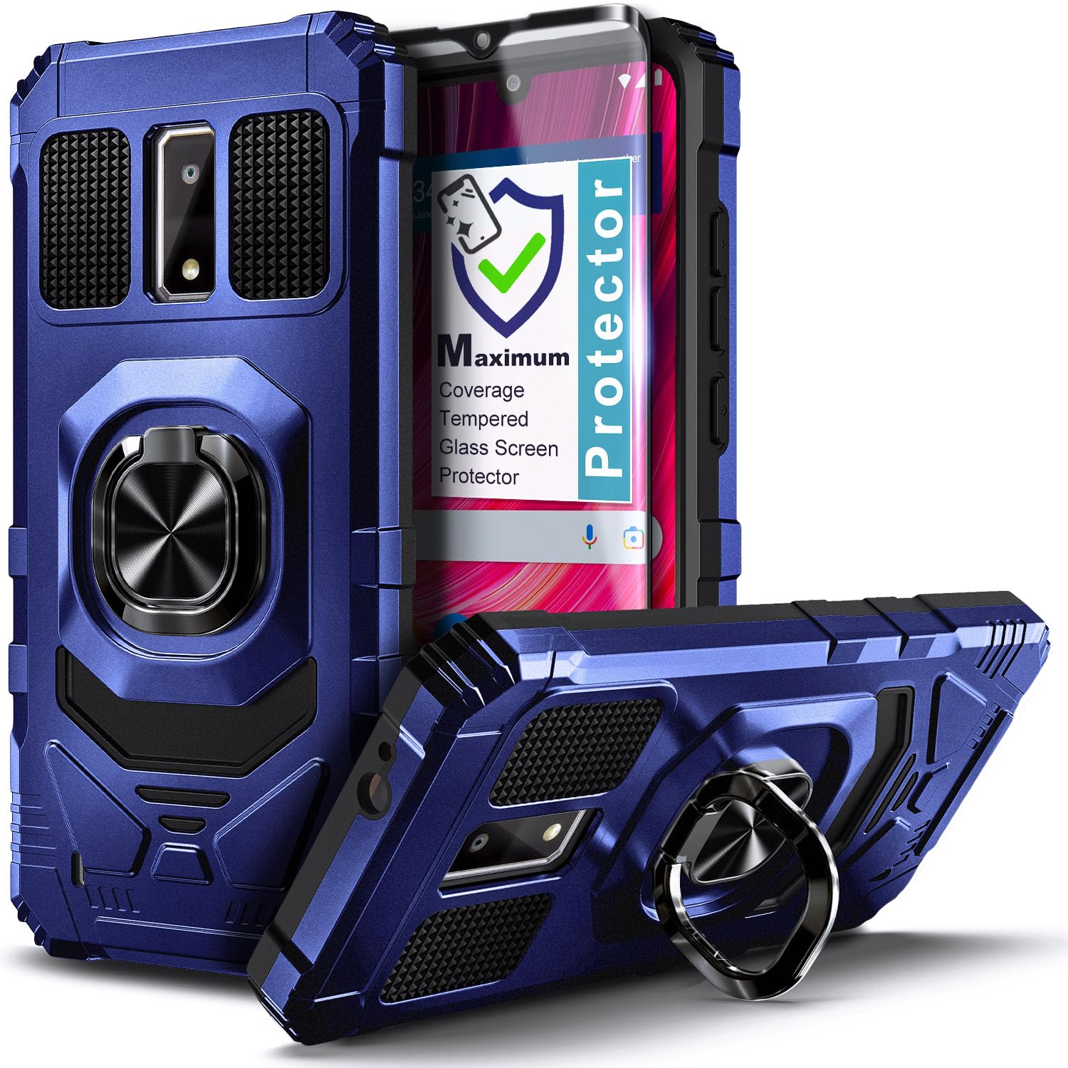 WDHD Compatible with BLU View 4 (B135DL) / View 2 2023 Case with ...