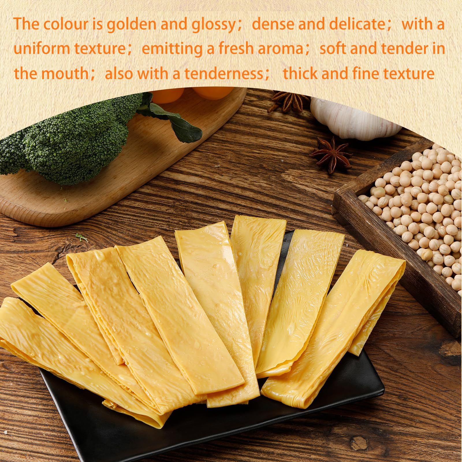 Snapklik.com : BKSUAIWU Dried Tofu Skin,Tofu sheets,Vegetarian Soy ...