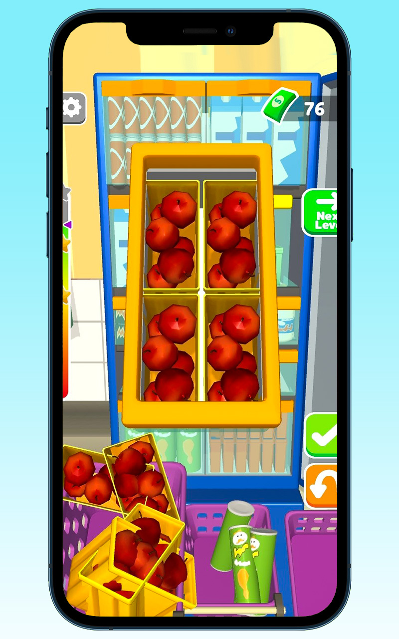 Fill the Fridge Organizing Master: Fridge Organizer Restock Sorting ...