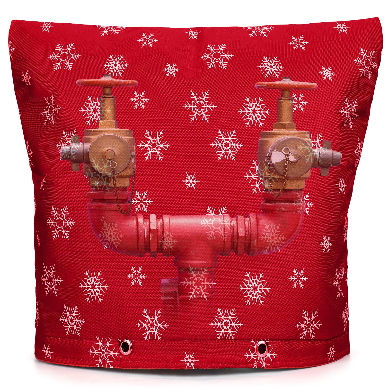 Chapou 16 x 20 Inch Backflow Preventers Protection Red Christmas Print ...