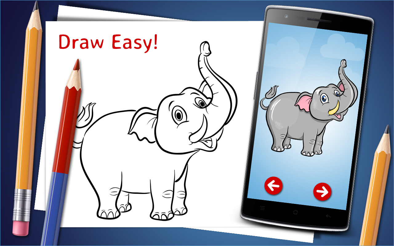 How to Draw Wild Animals Step by Step Drawing App - App on Amazon Appstore