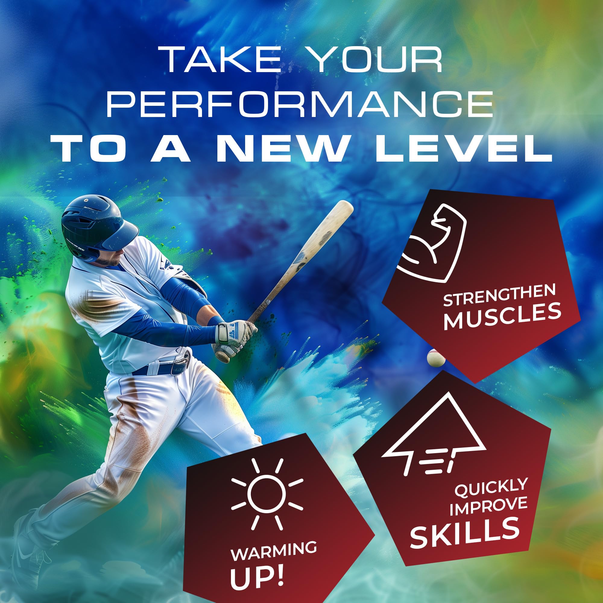 Snapklik.com : Baseball Resistance Bands Youth & Adult Athletes Safely ...