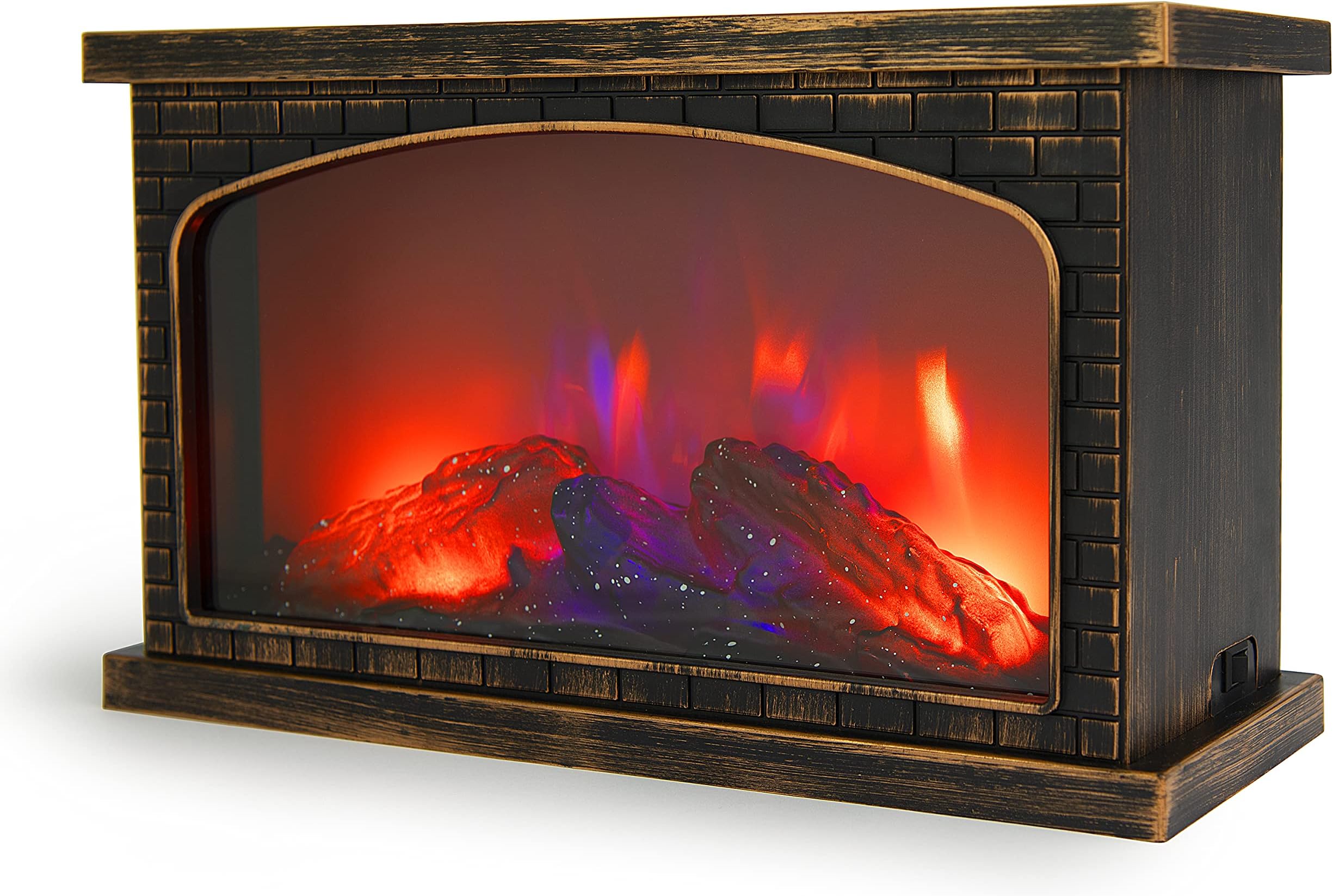 Amazon.com: 5 Color LED Fireplace - Lantern Decorative, Electric ...