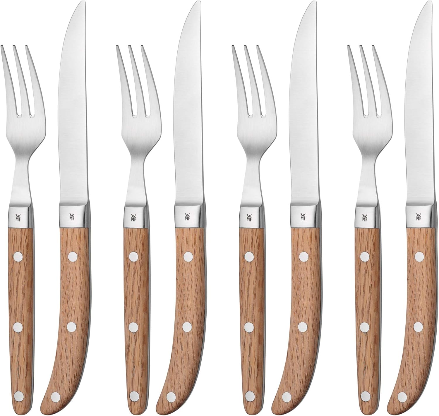 Amazon.com: WMF Steal Set Ranch, Transparent, 8-Piece : Home & Kitchen