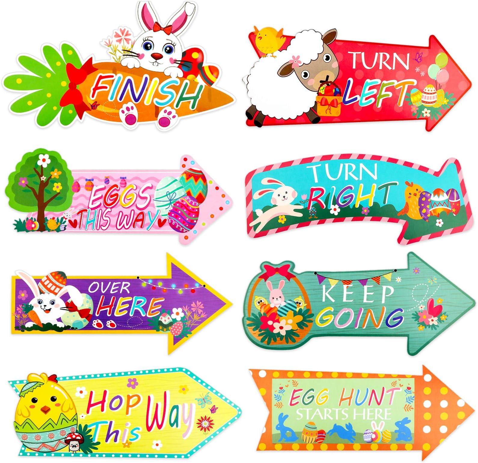 abeec Easter Egg Hunt Kit for Kids - Exciting Easter Scavenger Hunt ...