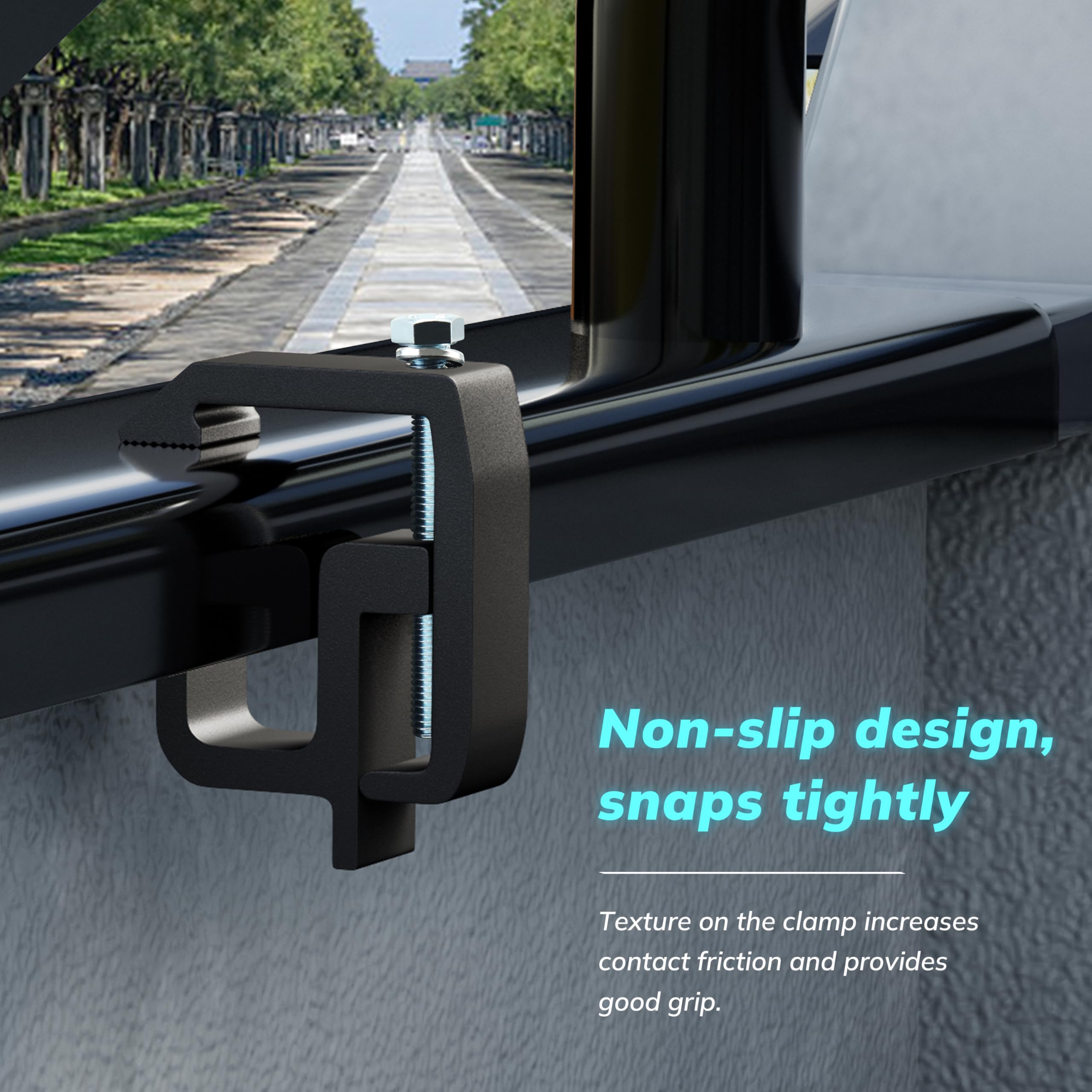 Snapklik.com : QYMOPAY Truck Cap Mounting Clamps, Heavy Duty Camper ...