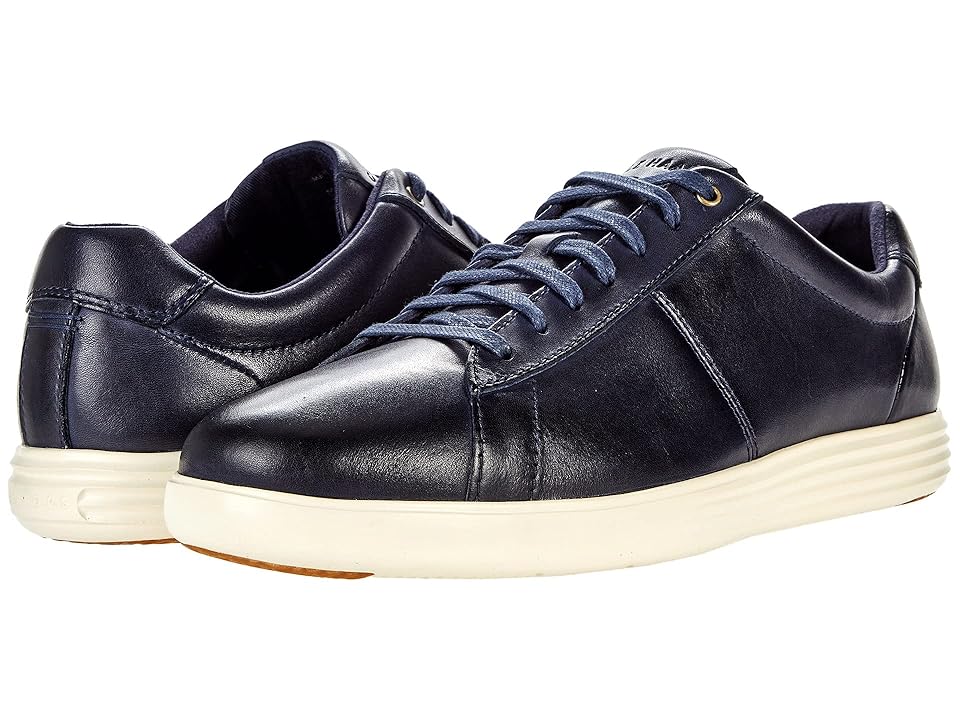 Cole Haan Reagan Grand Sneaker (Navy) Men's Shoes International Shipping