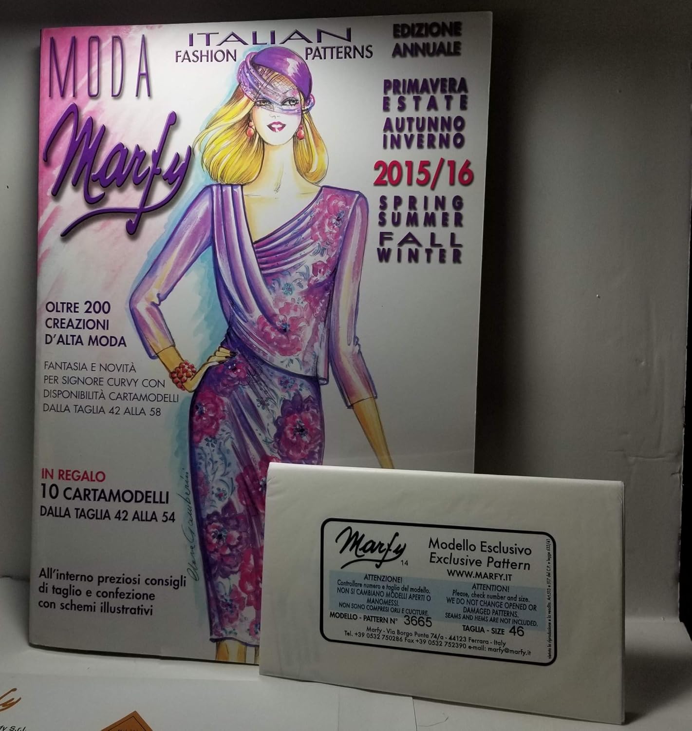 Moda Marfy Italian Fashion Patterns 2015/2016 all seasons: Studio ...