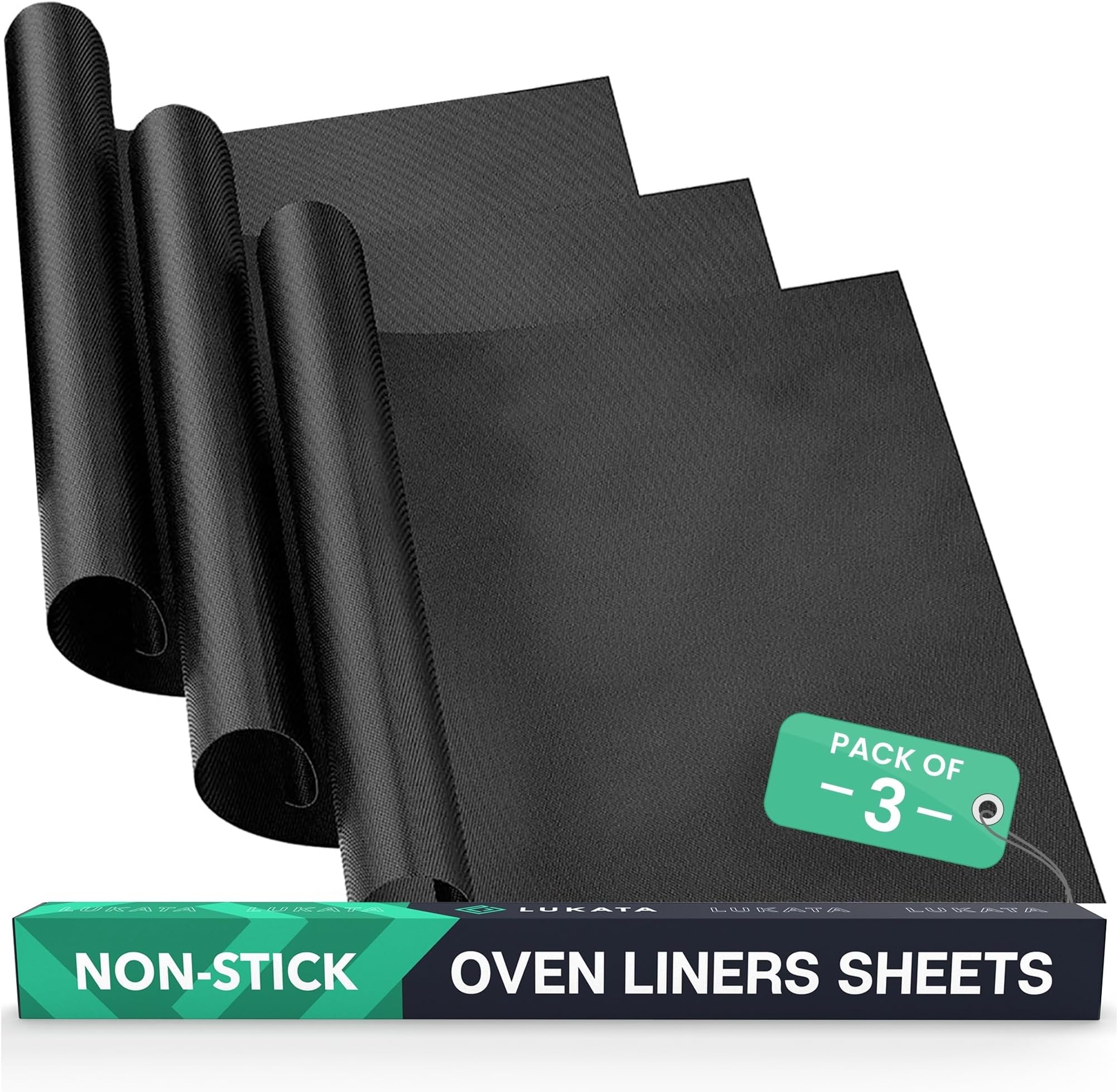 NoStik Reusable Teflon Cooking Mat. Non Stick. No Mess. with 5 Year ...