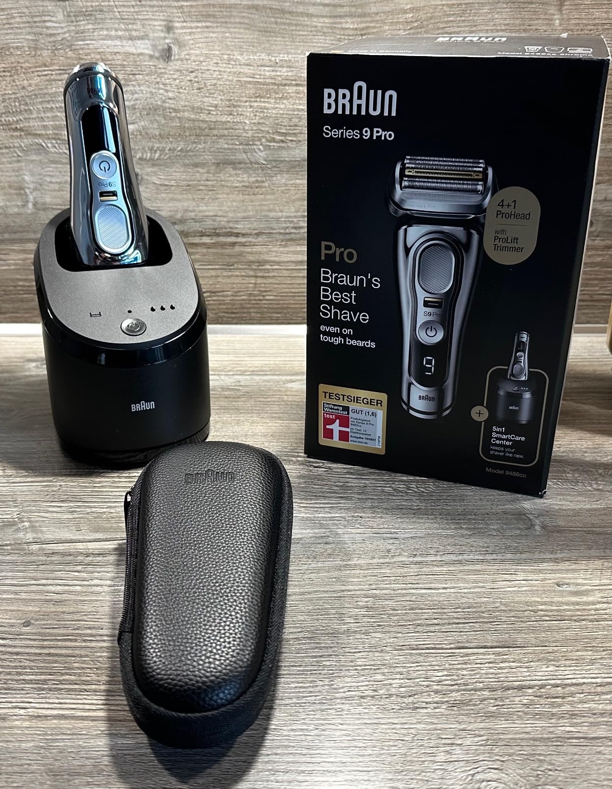 Braun Series 9 Pro Premium Rasierer Herren Elektrisch mit 4+1 Scherkopf ...