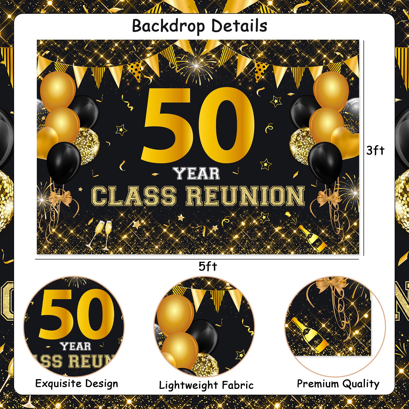 1973 Class Reunion Decorations