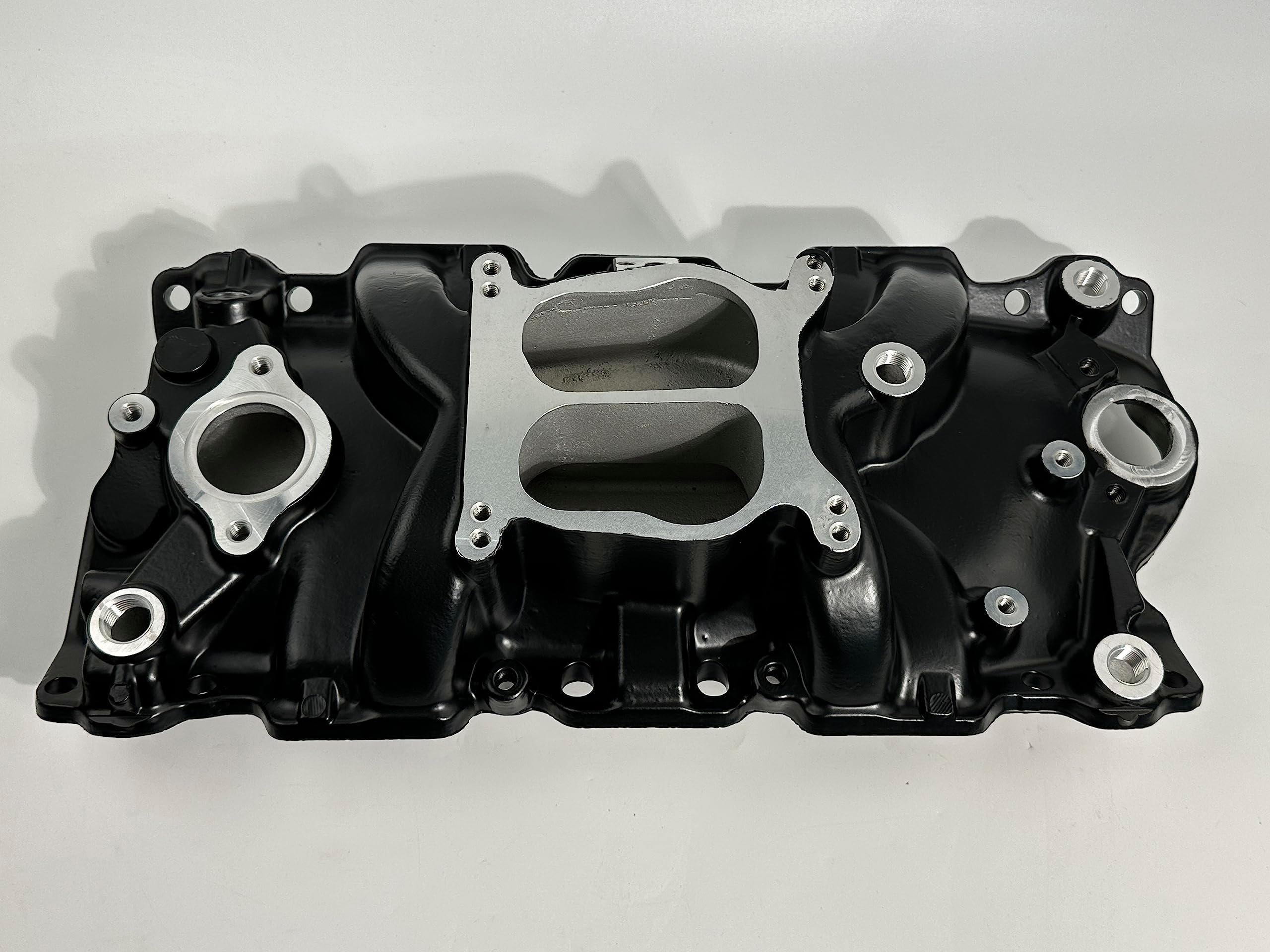 Amazon.com: Small Block Chevy Intake Manifold SBC Vortec Dual Plane 350 ...