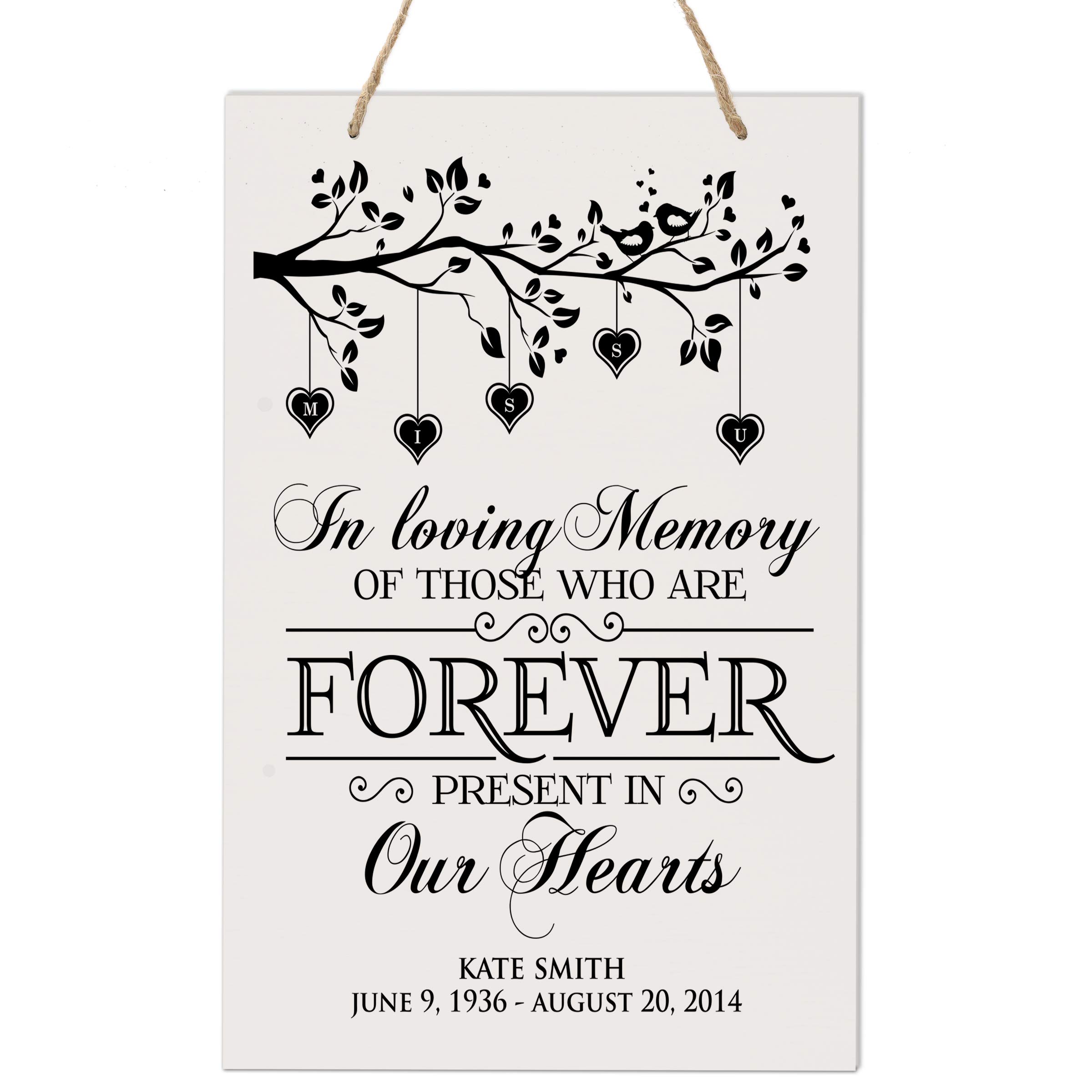 Amazon.com: LifeSong Milestones Personalized Memorial Wall Hanging ...