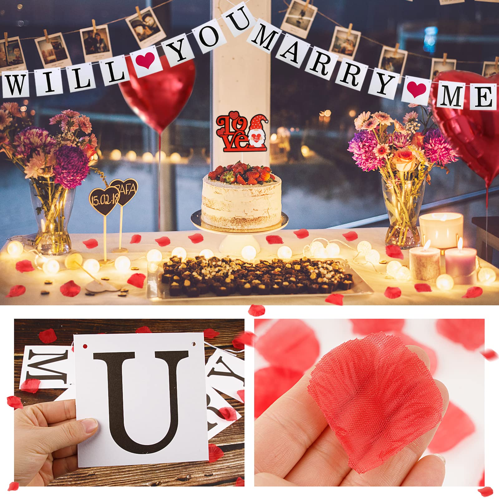 Surprise Proposal Ideas LaVenty Will You Marry Me Balloons Marry Me