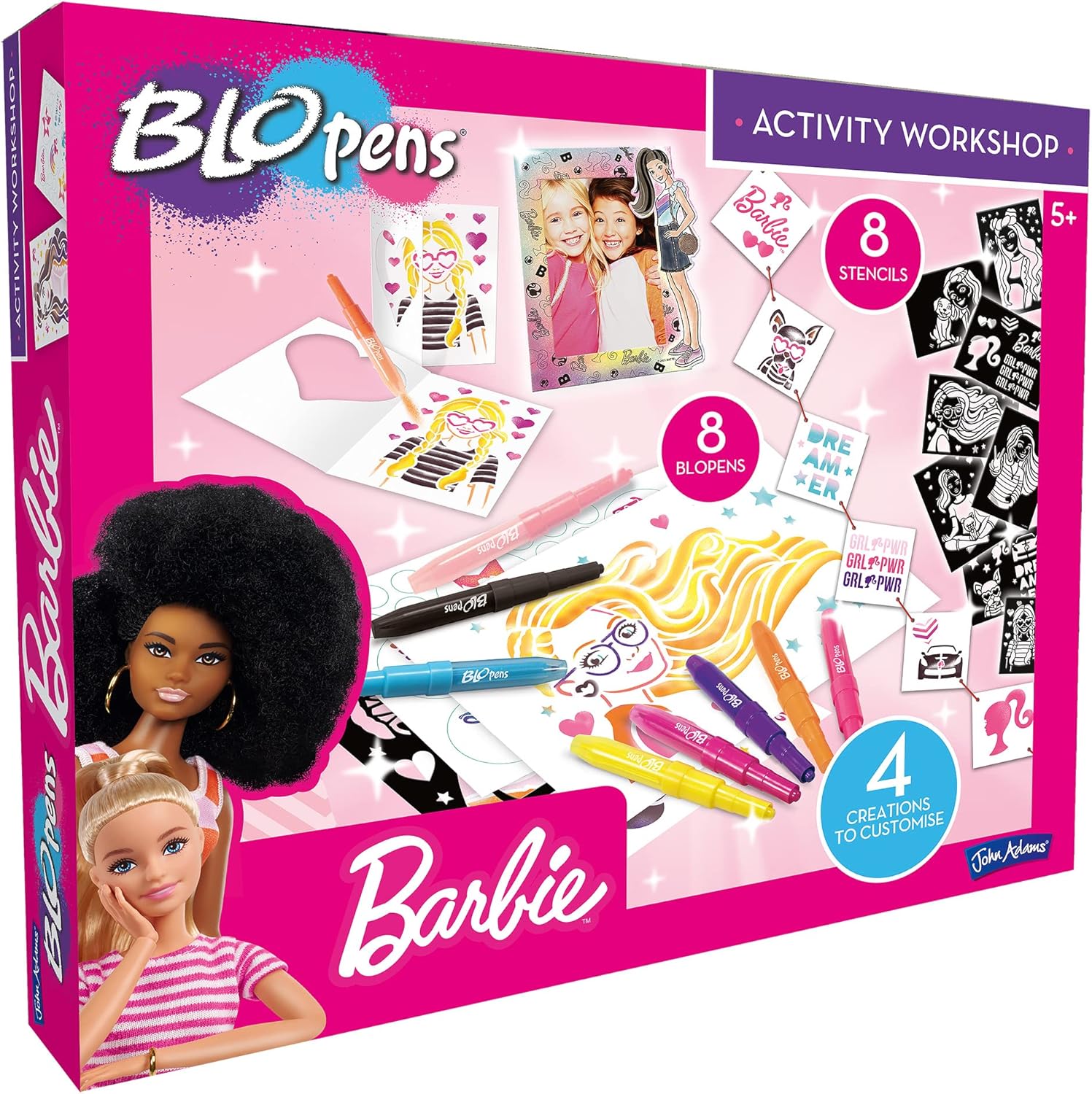 John Adams | BLOPENS® Barbie Activity Set: Create beautiful Barbie ...