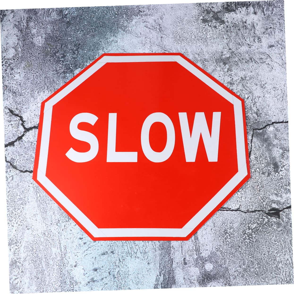 Regulatory Sign Slower Traffic