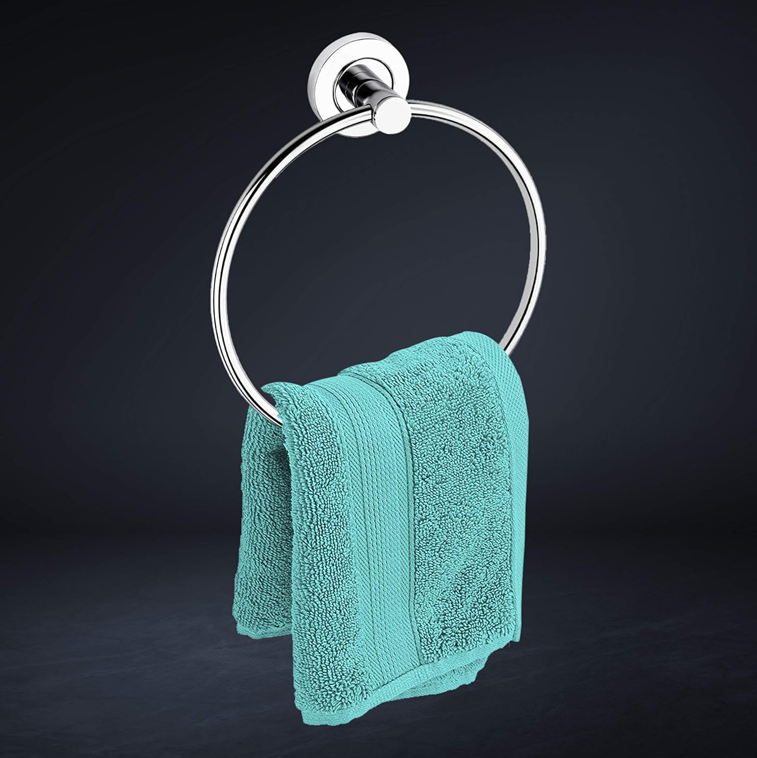 Plantex Compact Stainless Steel Towel Hanger for Bathroom/Towel Holder ...