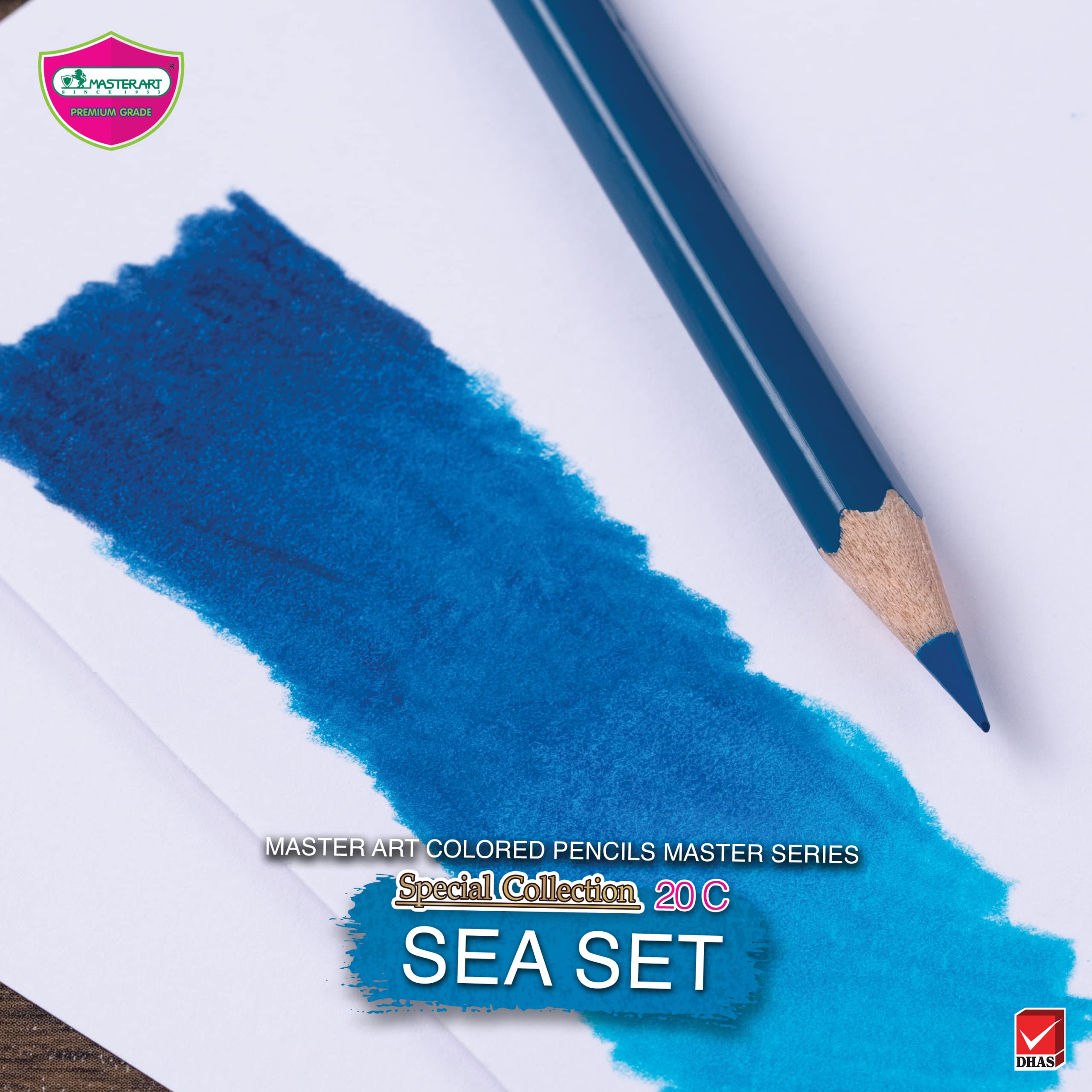 Snapklik.com : MASTERART Colored Pencils Master Series 20 Colors In ...