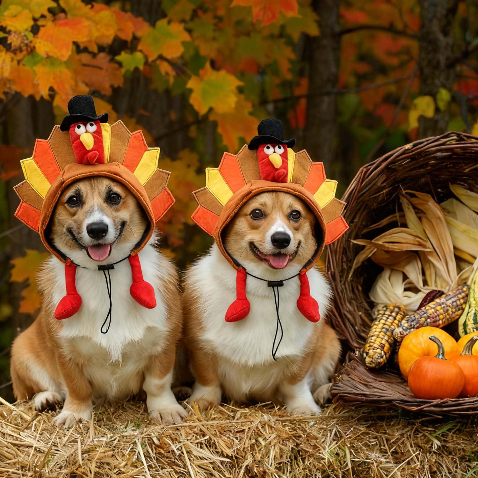 Snapklik.com : MuYaoPet Thanksgiving Dog Turkey Costume Hat Cap ...