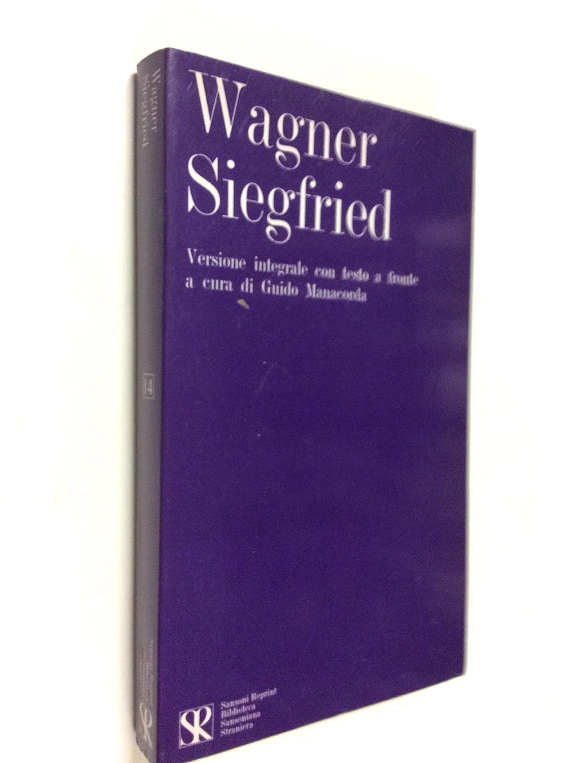Amazon.com: Siegfried: Metropolitan Opera House Grand Opera Libretto ...